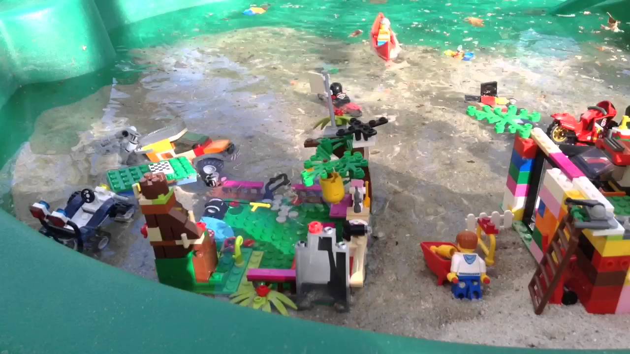 Lego Flood - YouTube