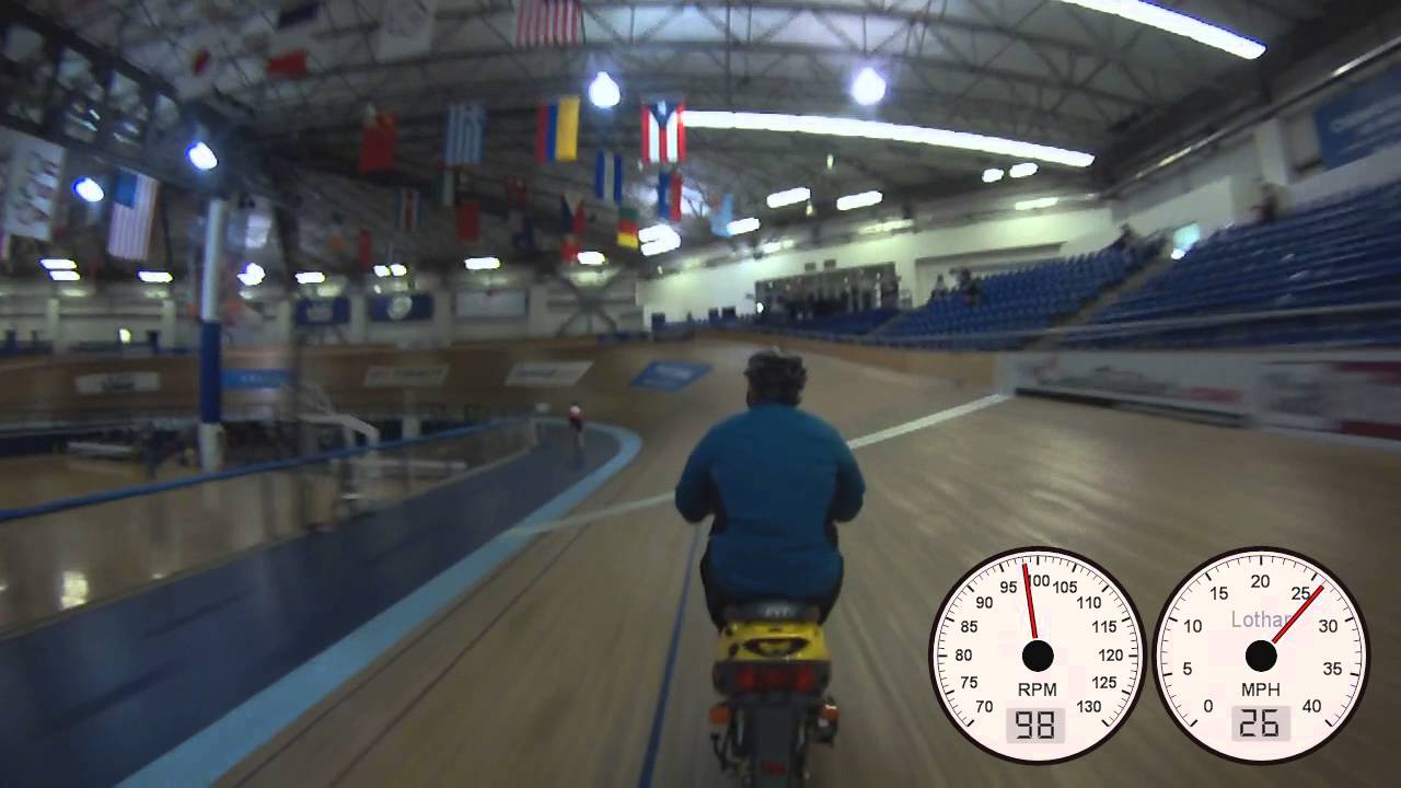 Los Angeles Velodrome Rogers Session Motor Pacing 1-8-2015 - YouTube