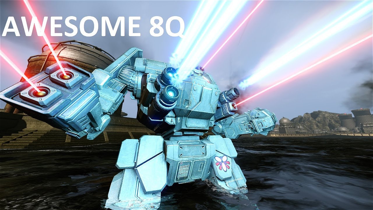Awesome 8Q with heavy PPCs. MechWarrior Online (MWO). - YouTube