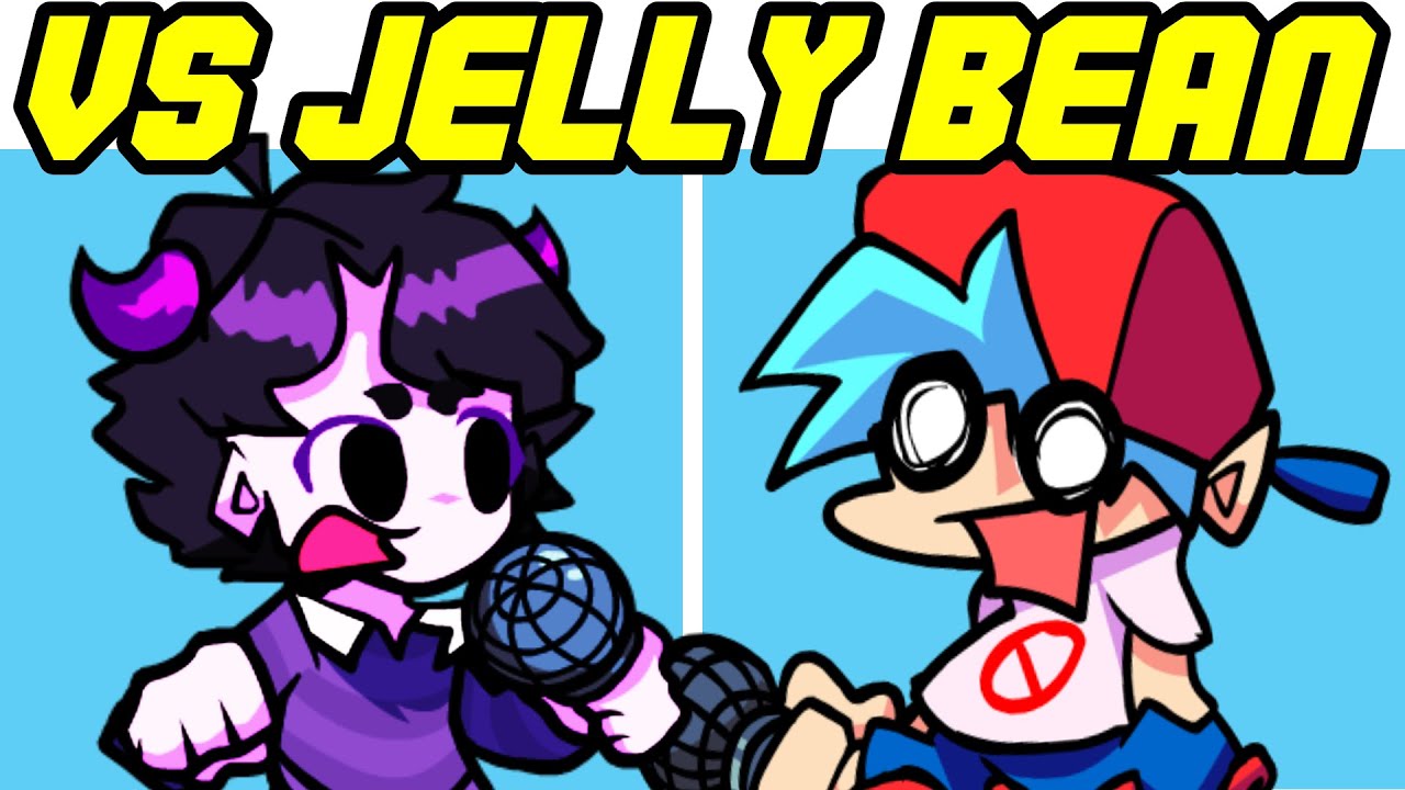Friday Night Funkin' VS Jelly Bean (Defeat) (FNF Mod) - YouTube