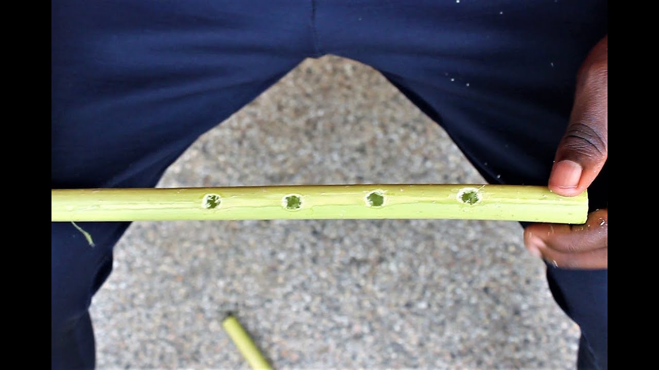 How to make a flute - YouTube