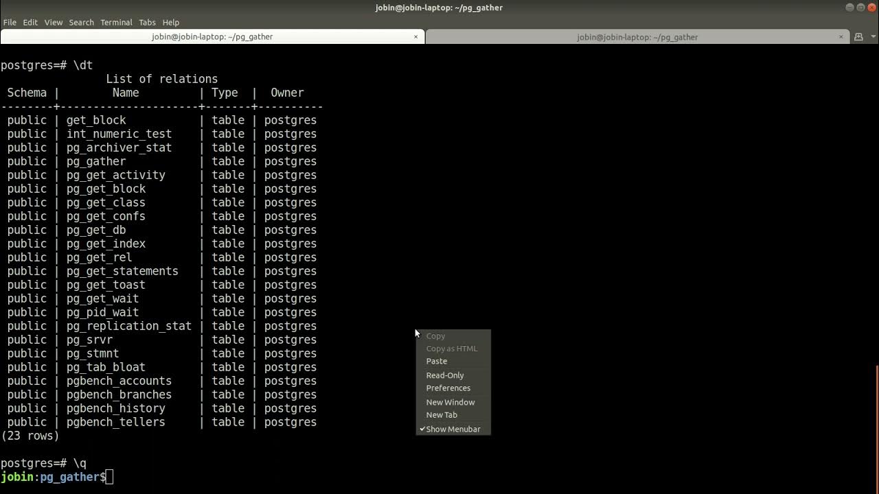 Pg Gather Postgresql Performance And Configuration Gathering Youtube