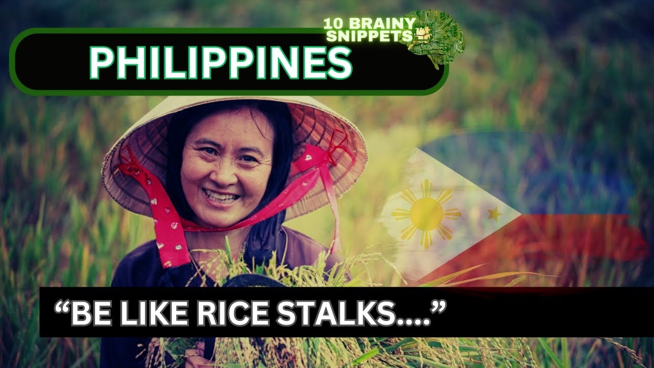 Philippines: Filipino Proverbs for Humility and Resilience (Part 1 ...
