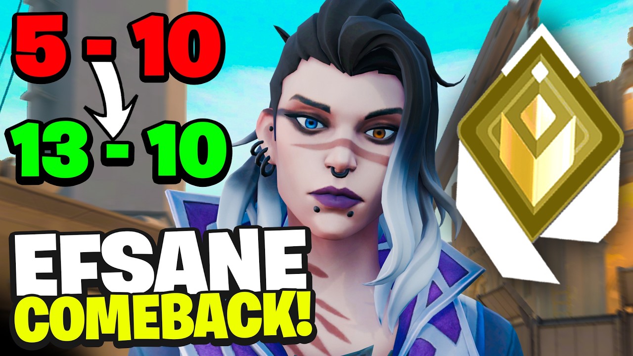 RADIANT TOP 1 inanılmaz bi COMEBACK oyunu | VALORANT - YouTube