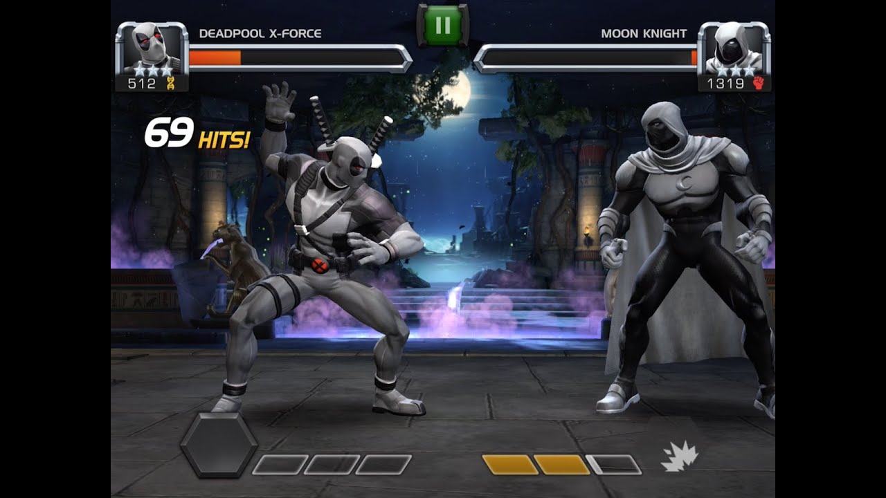 Deadpool X-Force vs. Moon Knight | Marvel Contest of Champions - YouTube