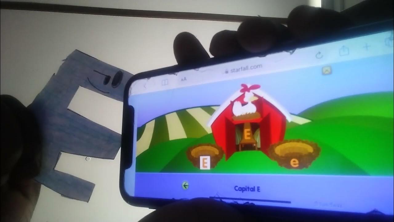 The Alphabet Plays Starfall ABCs Part 5 - YouTube