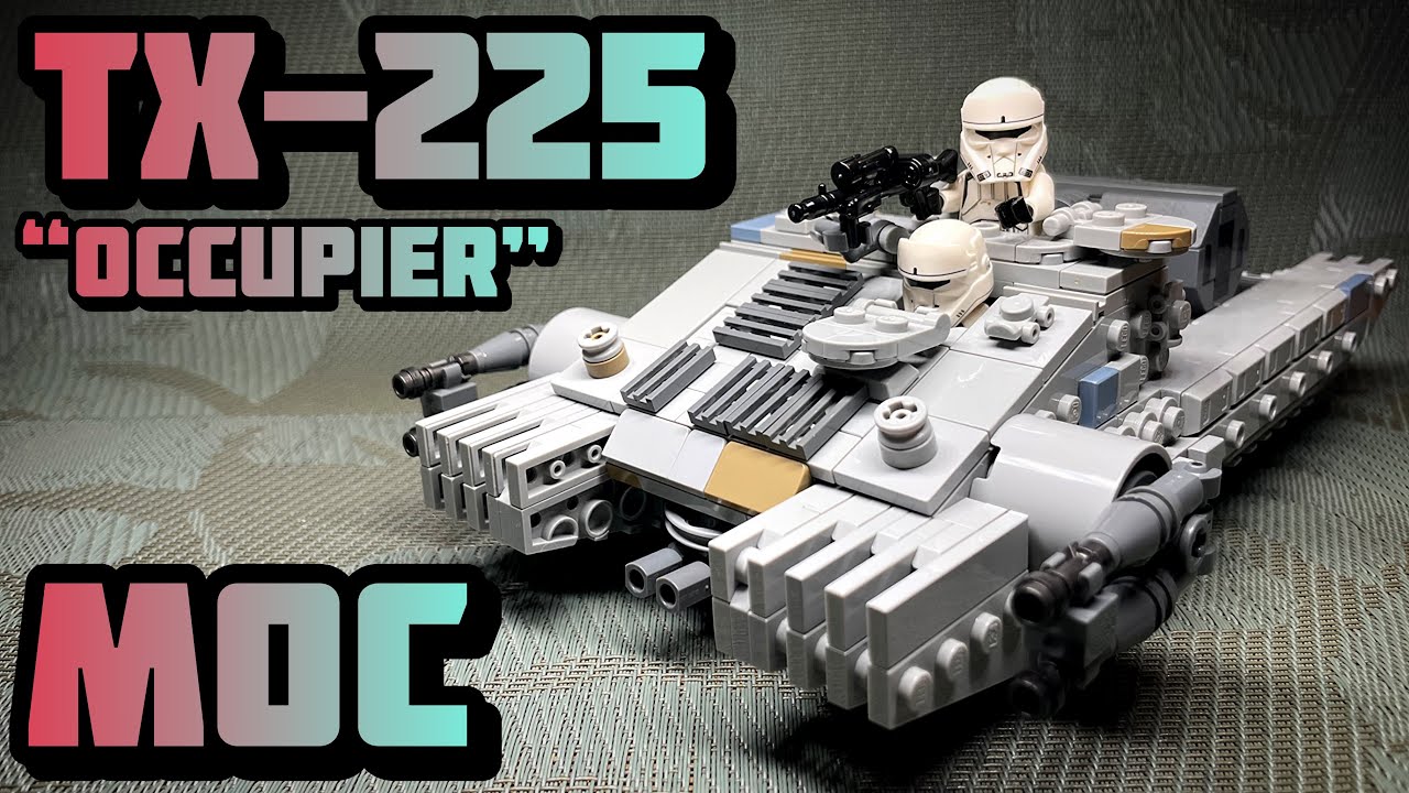 Lego TX-225 “Occupier” Tank MOC! - YouTube