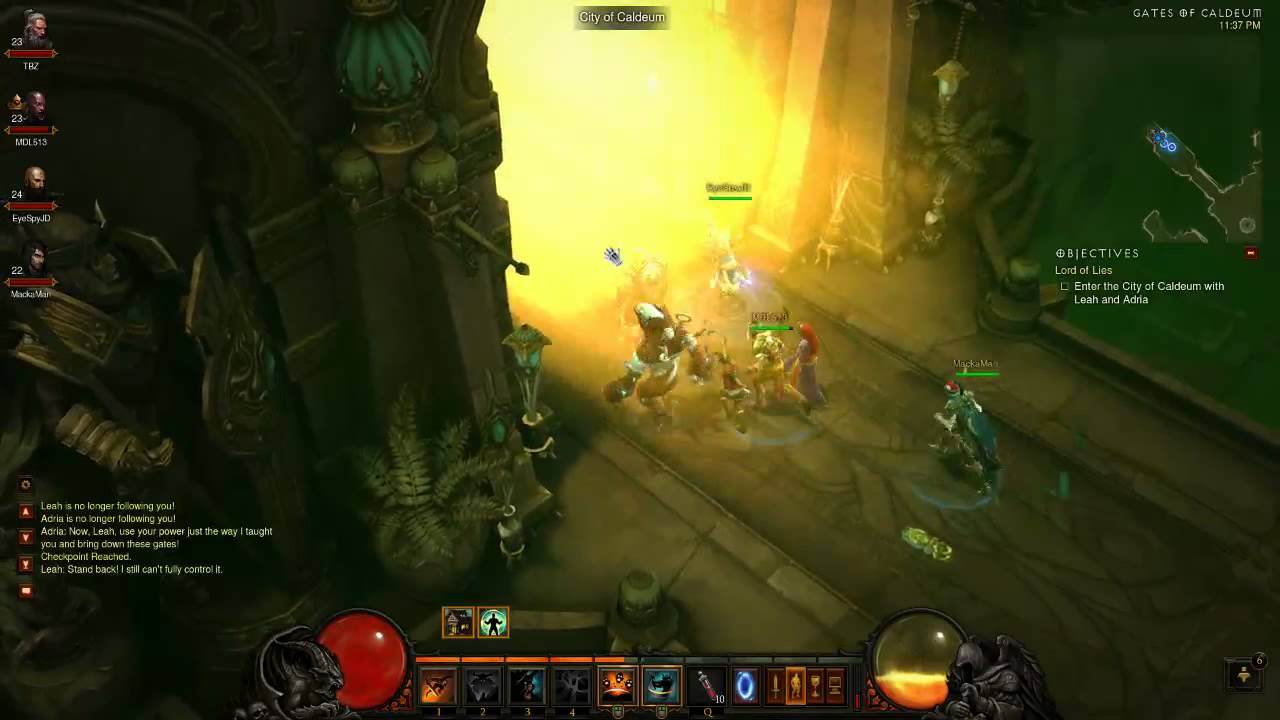 Diablo 3 - Act 2 City of Caldeum - YouTube