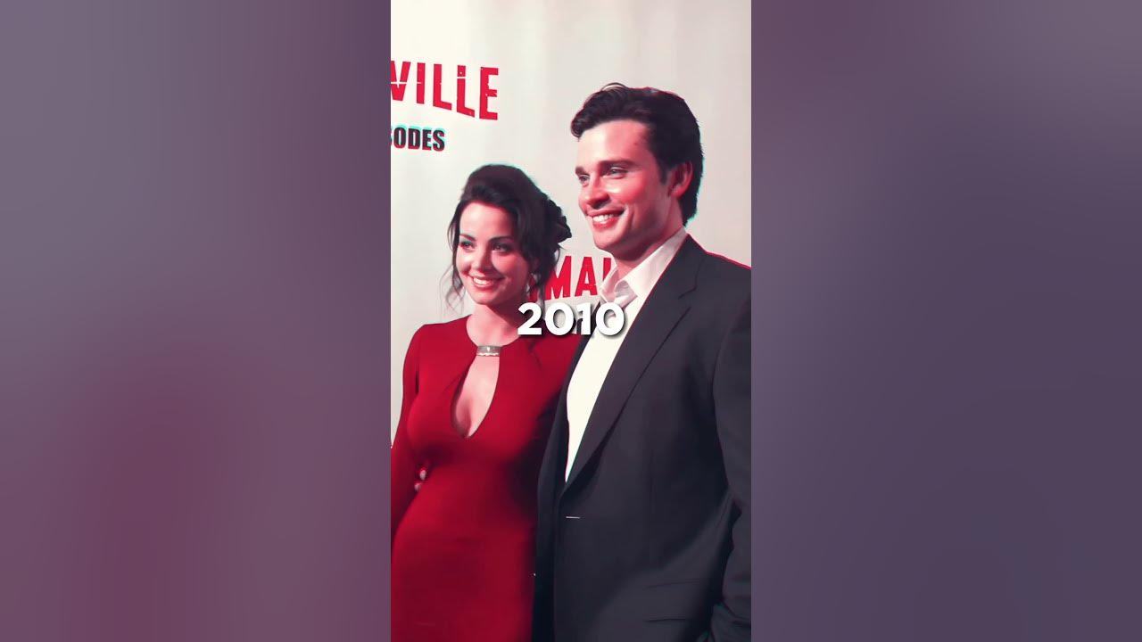 Smallville Tom Welling And Erica Durance Evolution 🩷 Smallville Clois Ericadurance