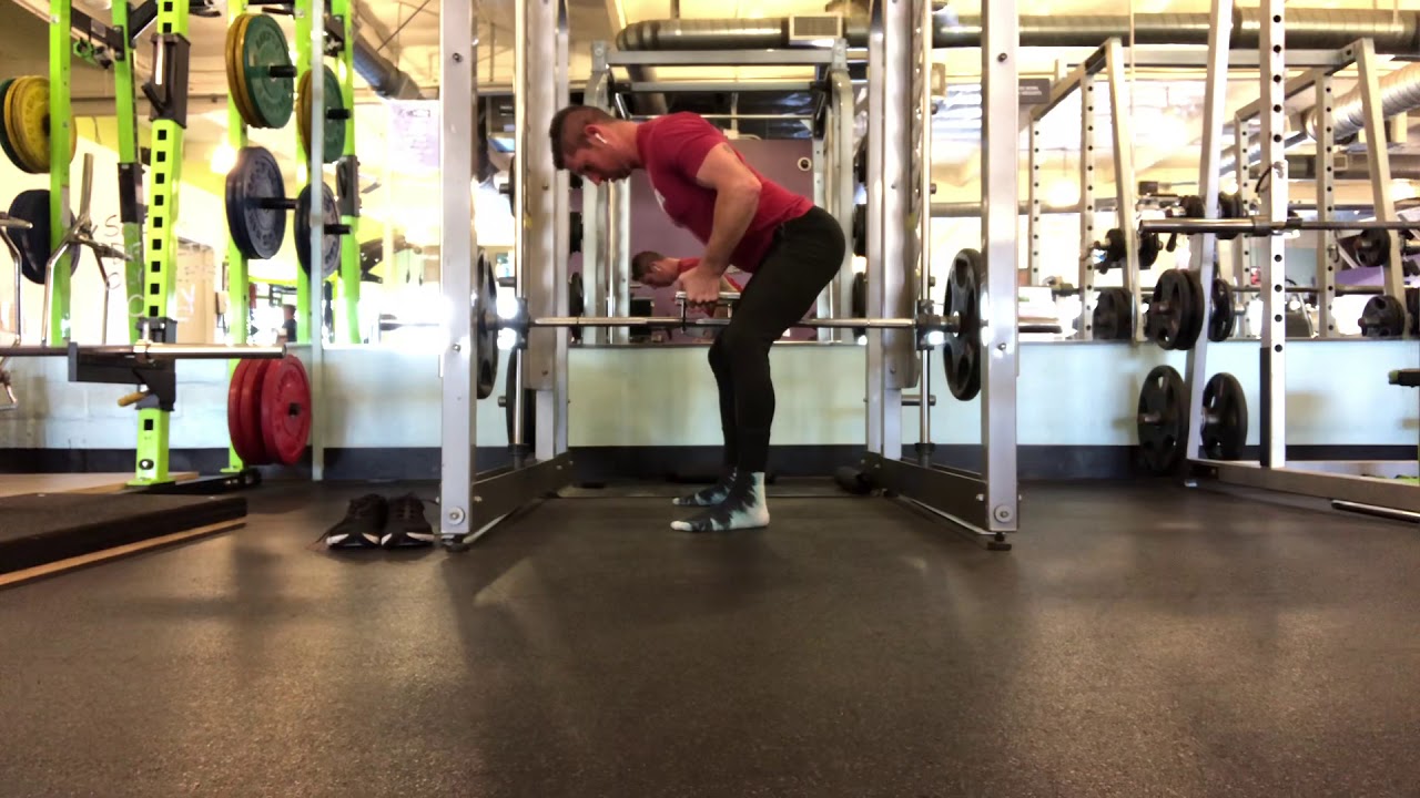 Smith Machine Bent Over Rows - YouTube