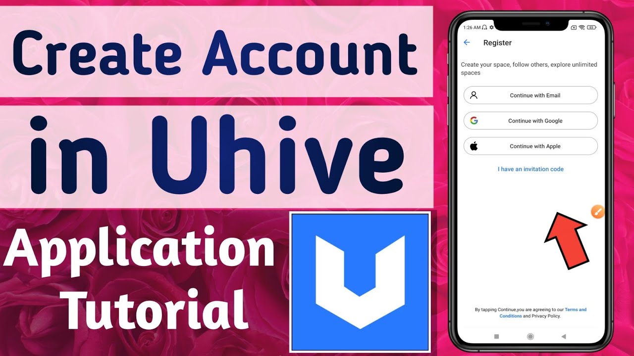 How To Create Account In Uhive App YouTube How To Create Account In Uhive App YouTube