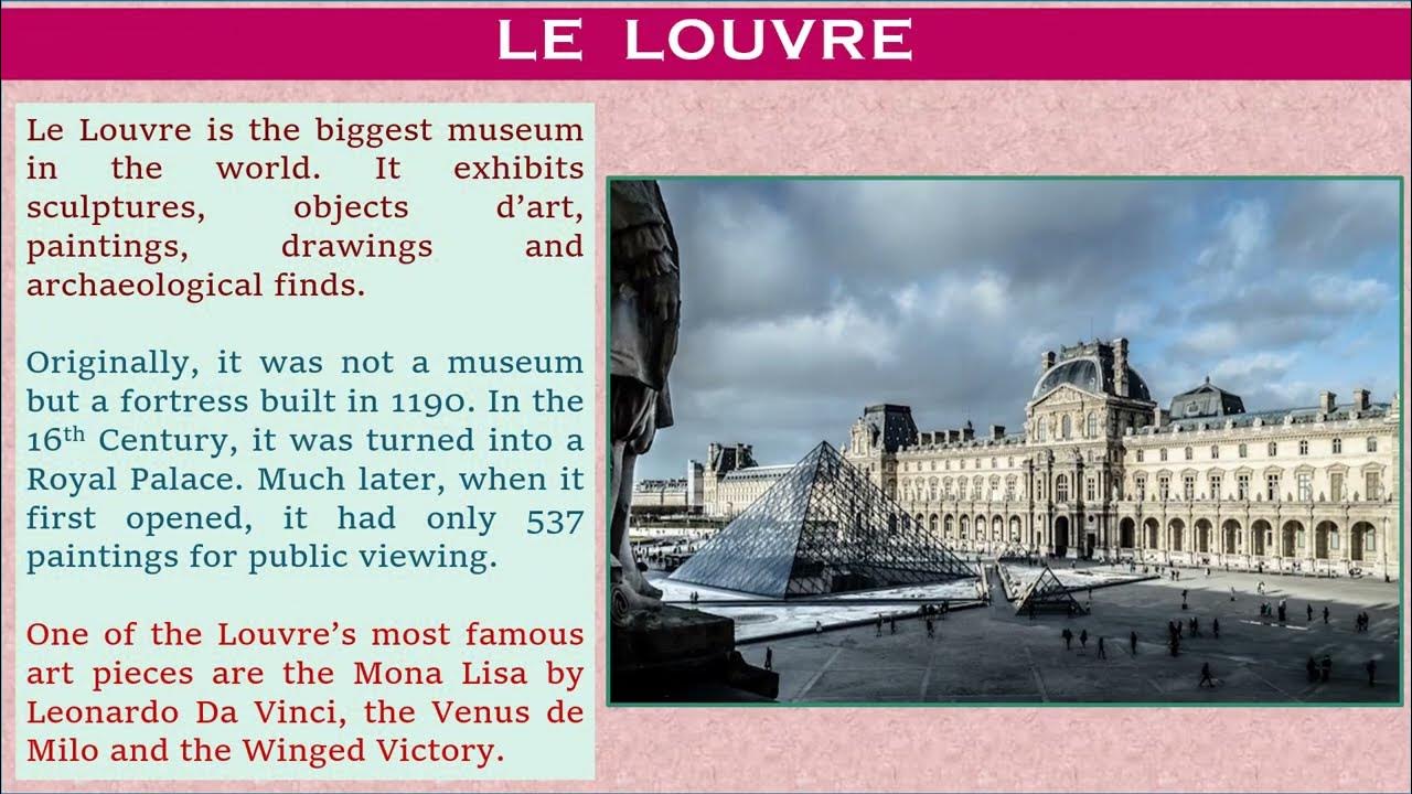Three French Monuments for Class 8th, 9th, 10th grade students - YouTube