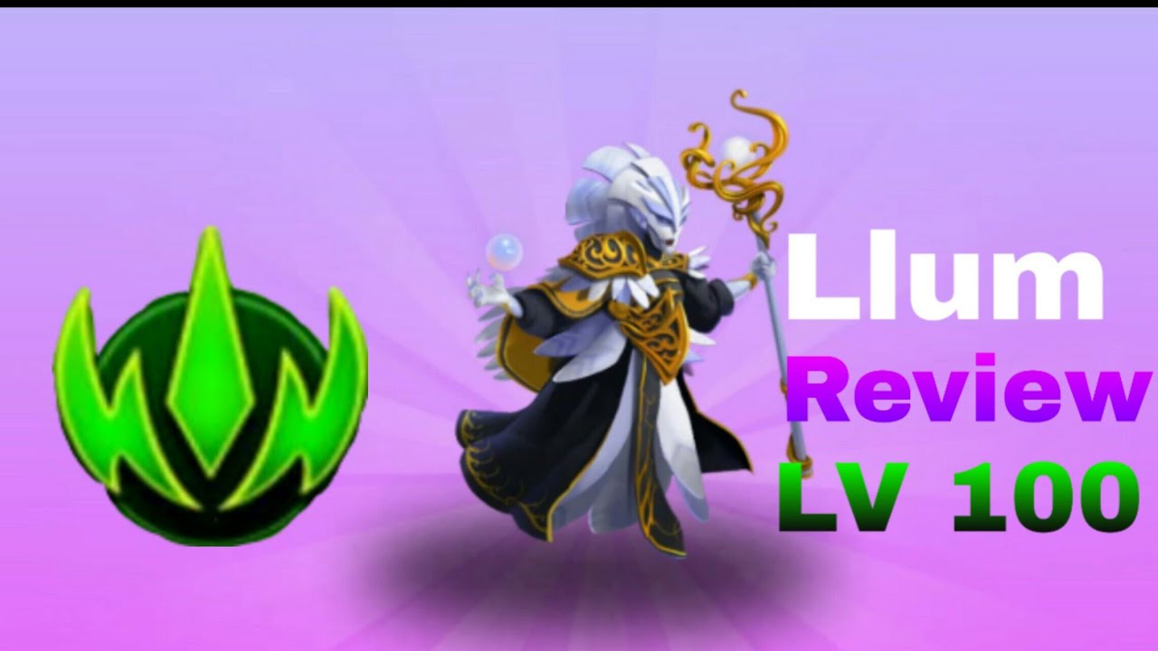 Llum the Light of Freedom Review LV 100 - Monster Legends - YouTube