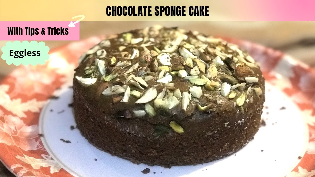 Chocolate Sponge cake Recipe|Milkmaid Chocolate Cake| Eggless Cake ...