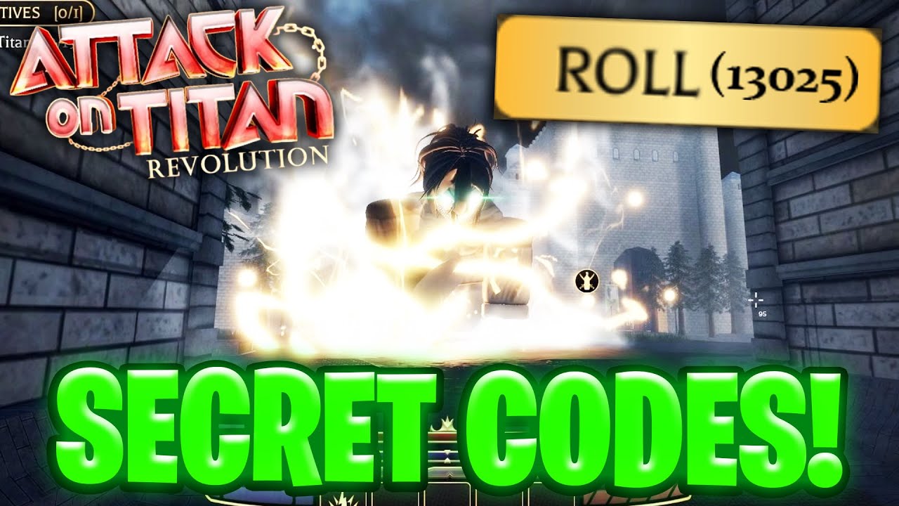 Attack on Titan Revolution AoT MAX SPINS CODES! - YouTube