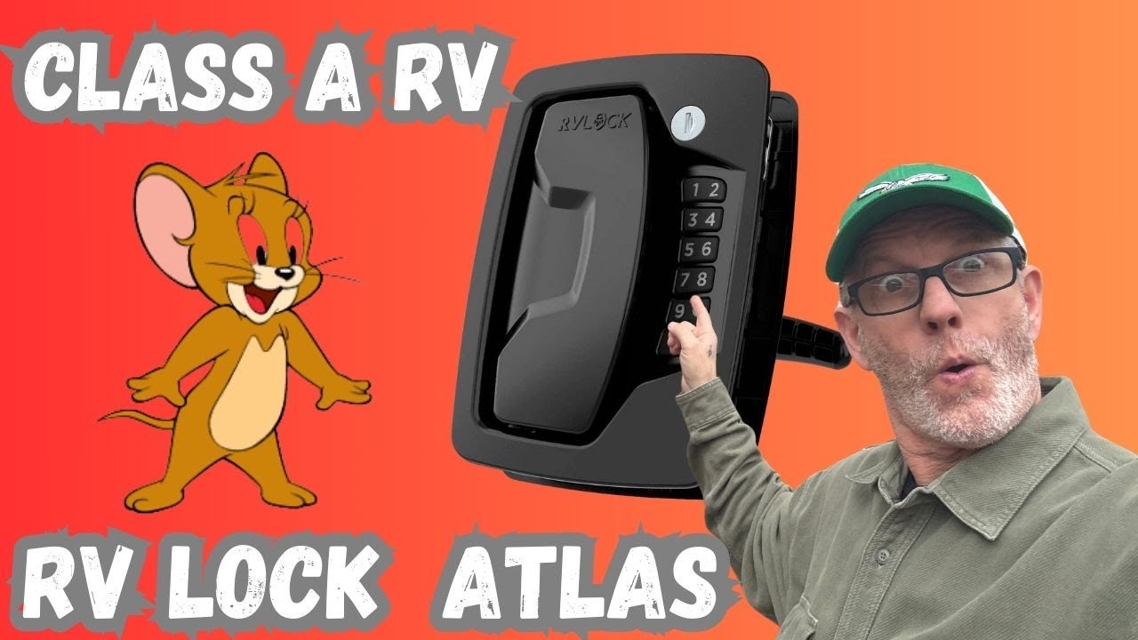 RV Lock Atlas Keyless entry Install in our Coachmen Encore Class A Motorhome. #diyrv - YouTube