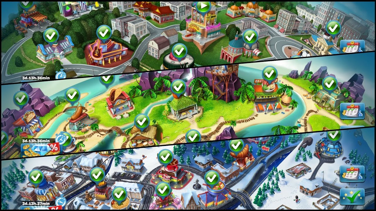 Cooking Fever Level 40 All Restaurants 20220530 - YouTube