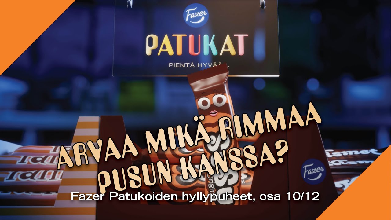 Susu - Fazer Patukoiden hyllypuheet, osa 10/12 - YouTube