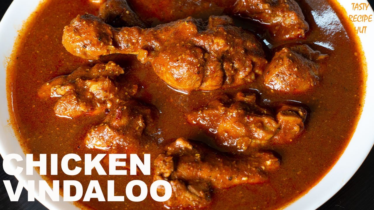Chicken Vindaloo Recipe ! Spicy Goan Chicken Curry - YouTube
