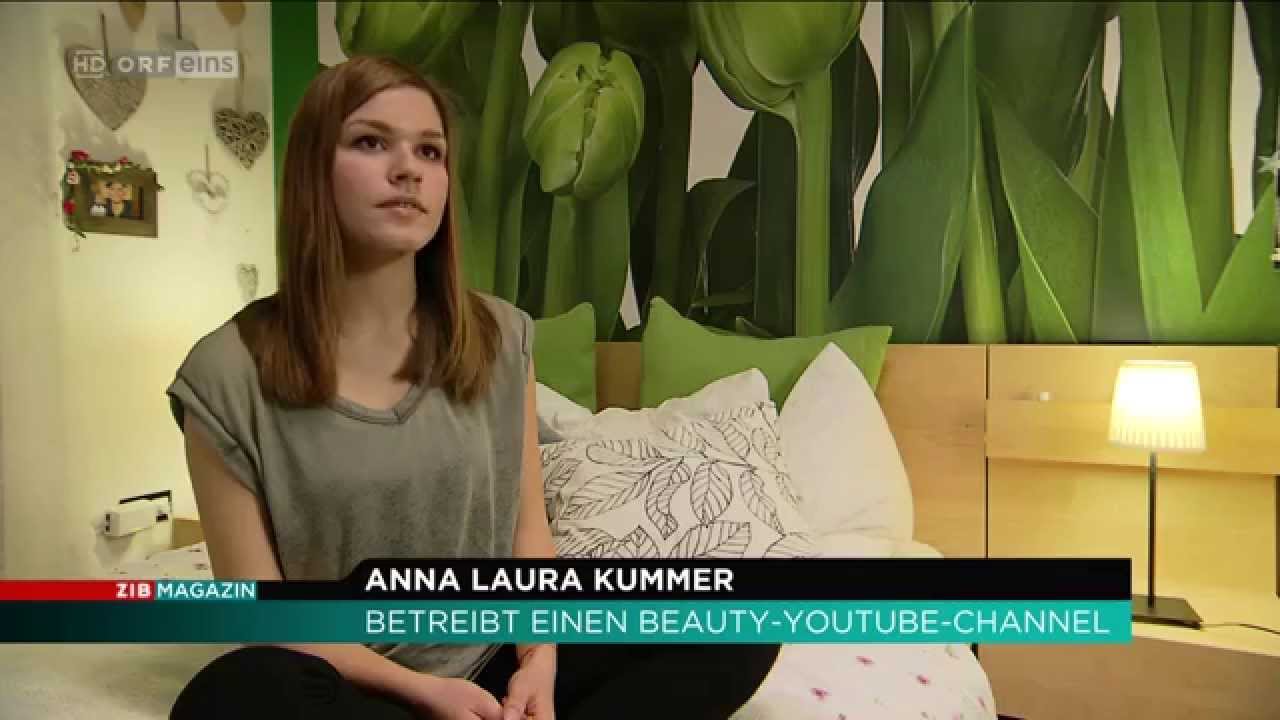 Anna Kummer im Fernsehen (ORF1 ZIB Magazin) - YouTube