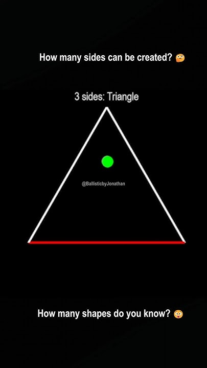 How many sides can be created? #shorts #coding #asmr #python #bouncingballs #adhd # ...
