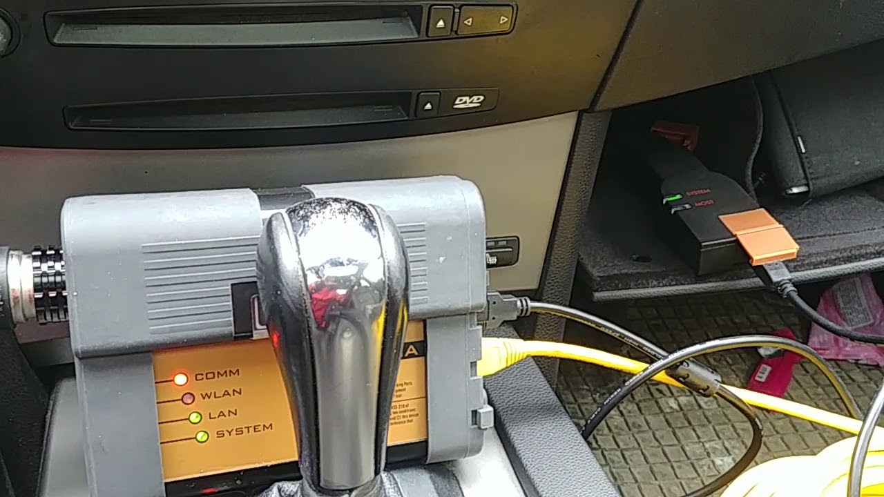 Bmw e60 Icom b fail first record - YouTube