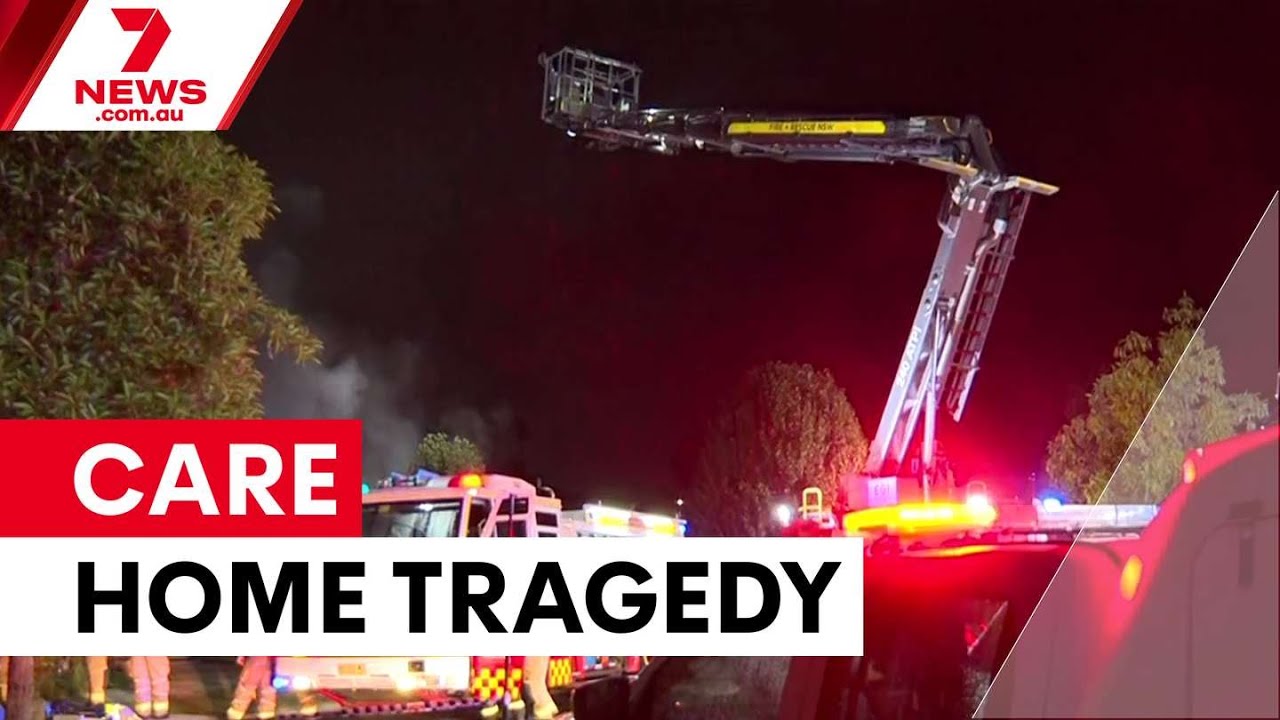 Man dies in Spring Farm care home fire | 7NEWS - YouTube