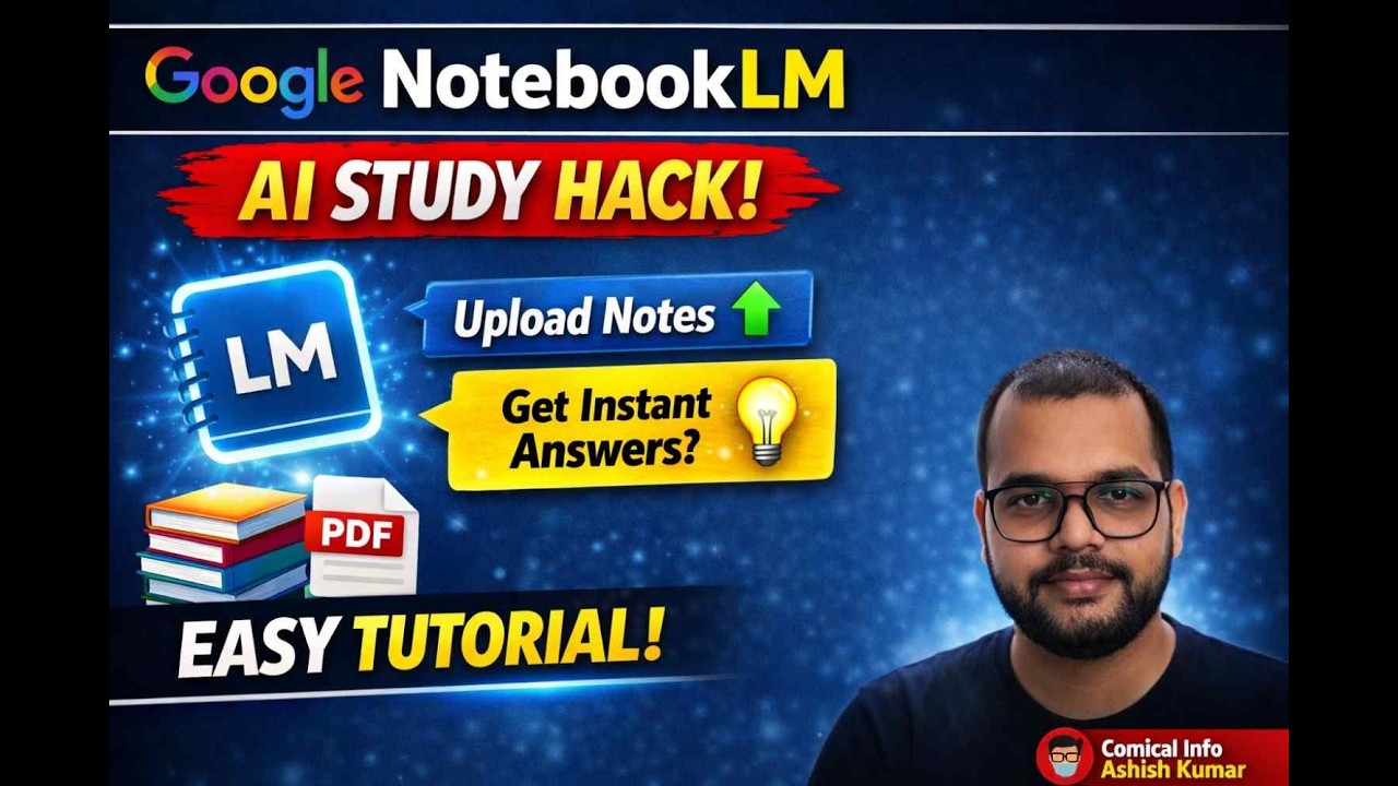 How to Use NotebookLM Full Tutorial Google AI Study Tool @my.notebooklm ...