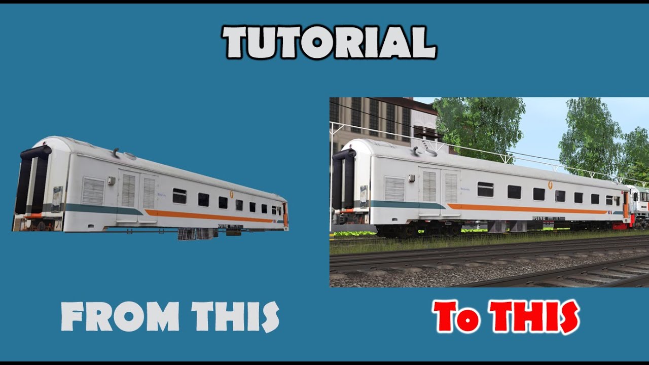 TUTORIAL merubah objek menjadi consist | TRAINZ RAILROAD SIMULATOR 2019 ...