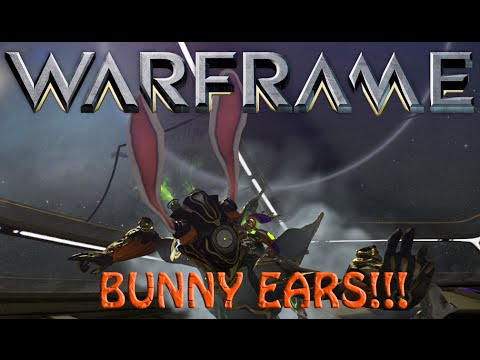 Warframe - Bunny Ears! & clan tenno hunt? - YouTube