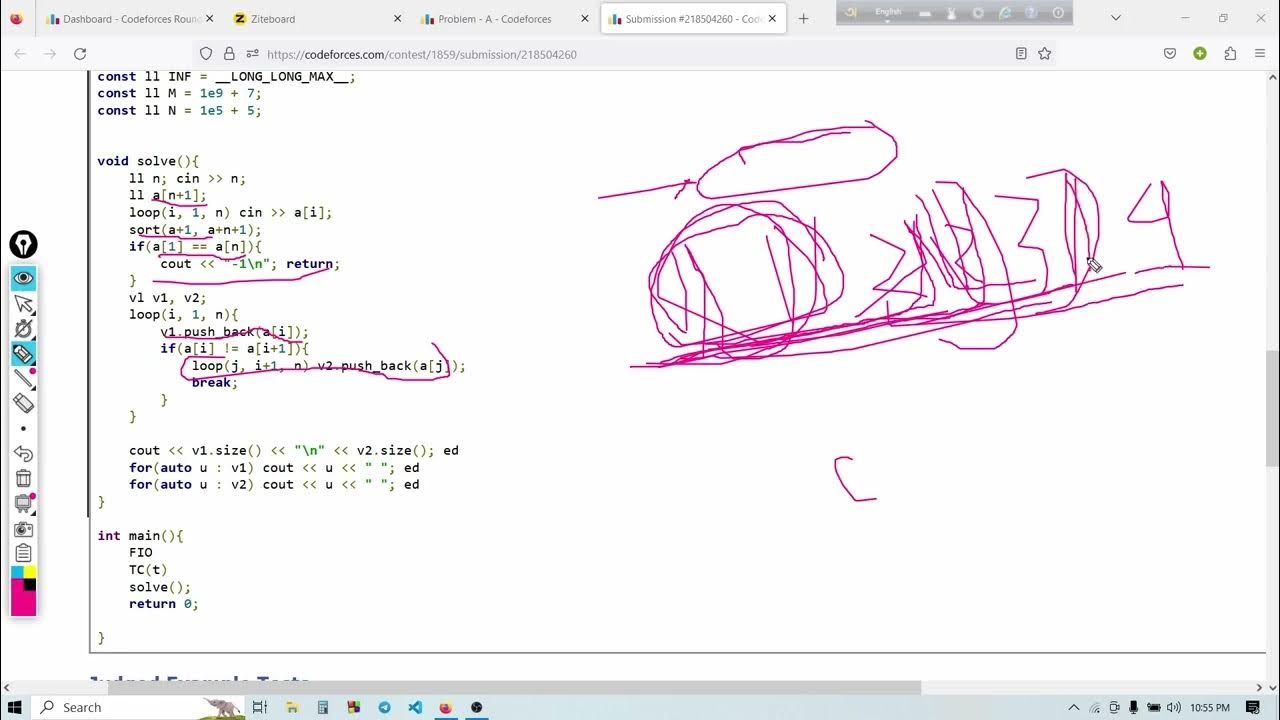Codeforces Round 892 Div 2 Problem A And B Bangla Tutorial With C Code Youtube