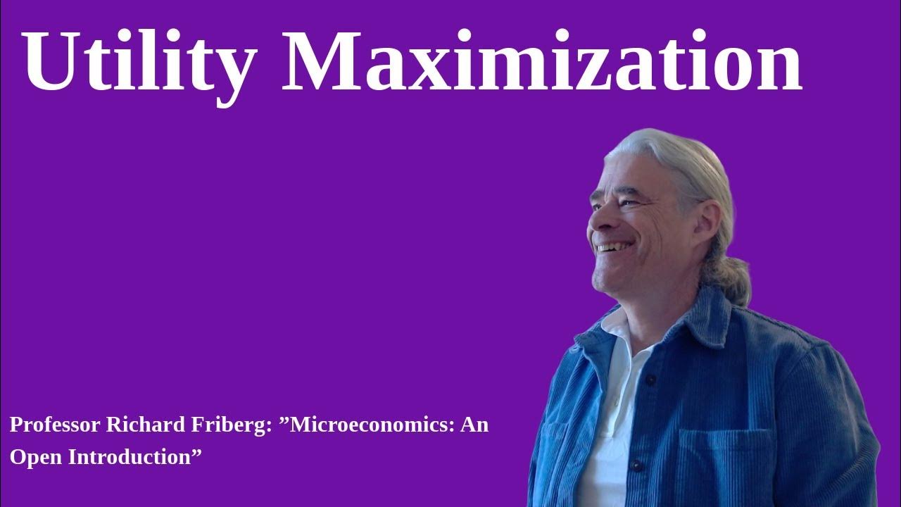 Utility maximization - YouTube