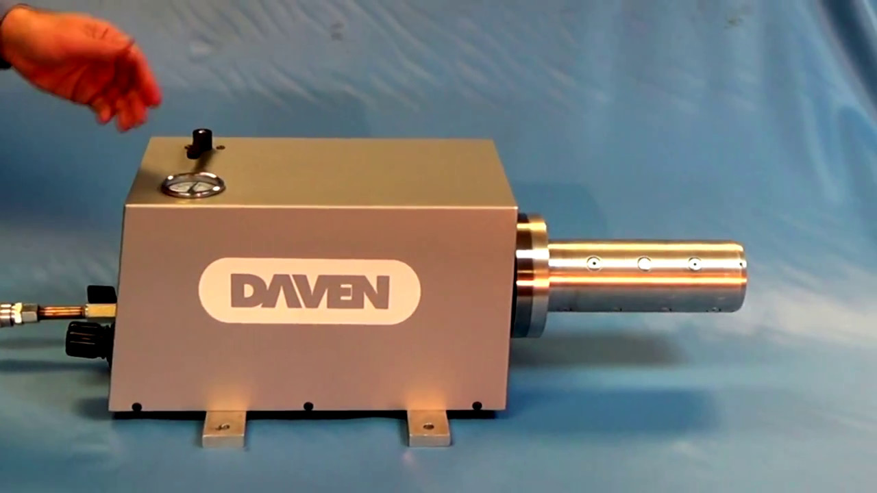 Daven Portable Pneumatic Trim Winder- Features and Options - YouTube