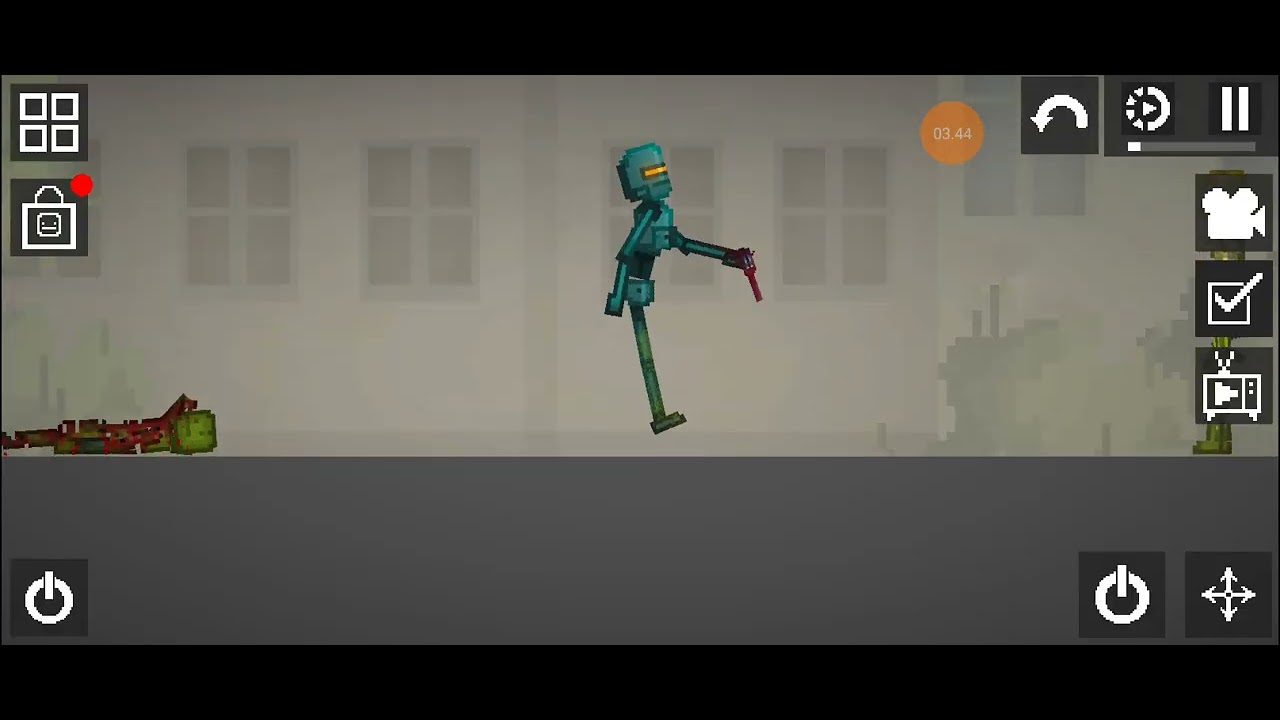 robot menginvasi kota fruit - YouTube