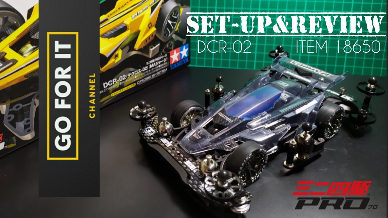 MODIFIKASI TAMIYA DCR 02 | ミニ四駆 - SET UP & REVIEW | KIT PERTAMA ...
