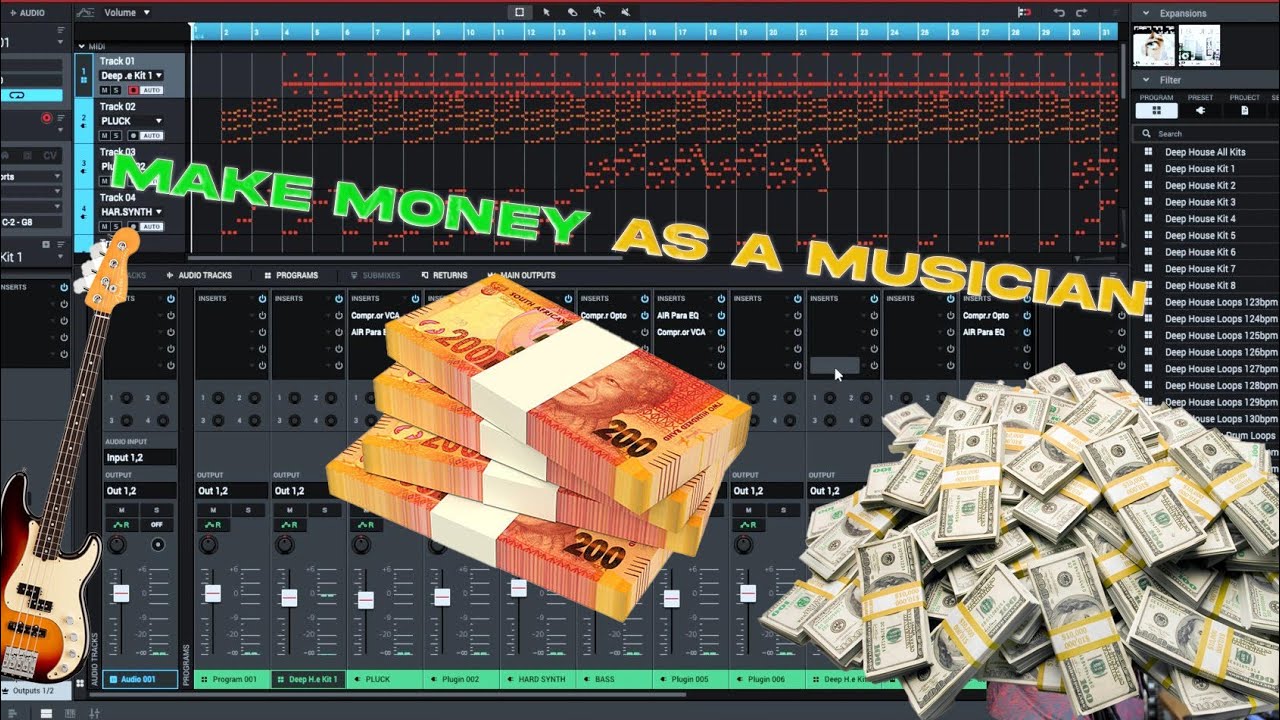 HOW TO MAKE MONEY AS AN ARTIST OR MUSICIAN 12 WAYS - YouTube