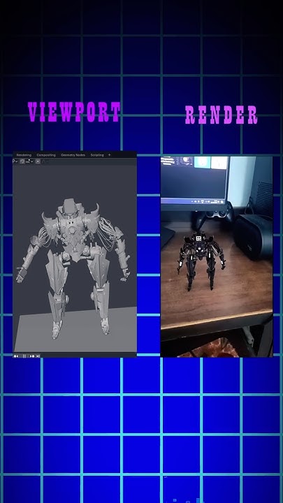VIEWPORT VS RENDER - YouTube