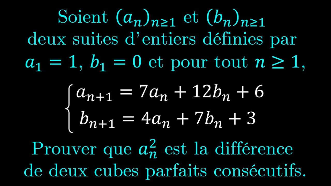Des suites définies par combinaison linéaire. Un vrai défi ! SMO 2010 ...