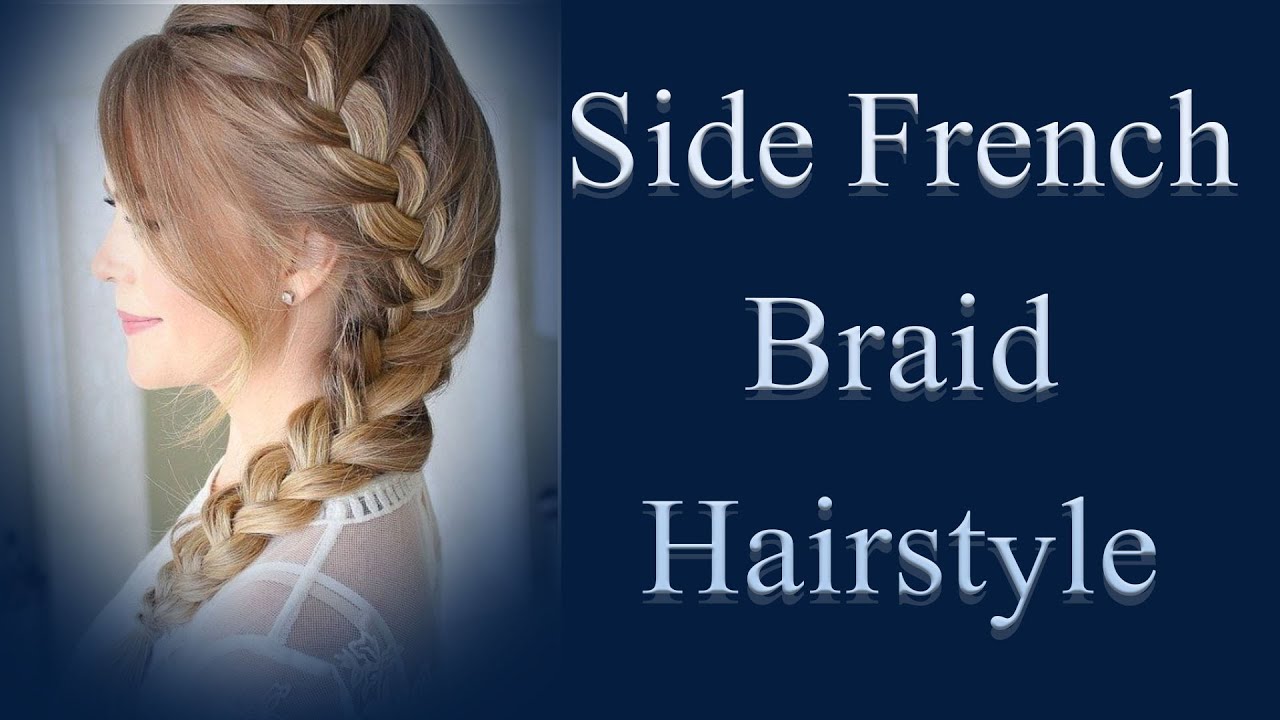 2 Amazing side French braid hairstyles│Stylish hairstyle 2024│Mehndi ...