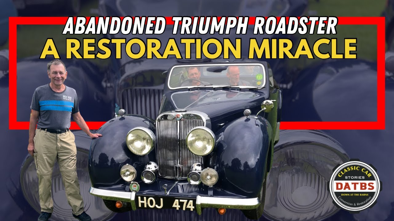 The Triumph Roadster That Was Found In a Field! - YouTube