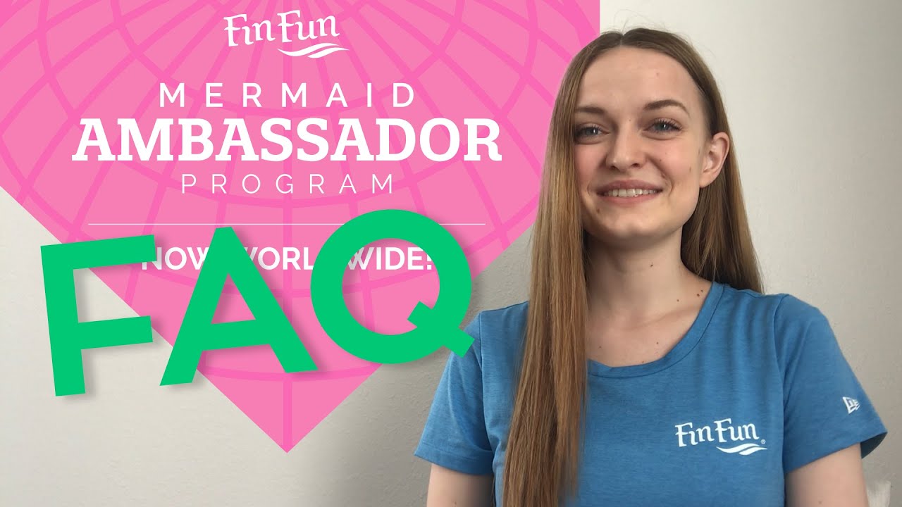 Fin Fun Mermaid Ambassador FAQ - YouTube