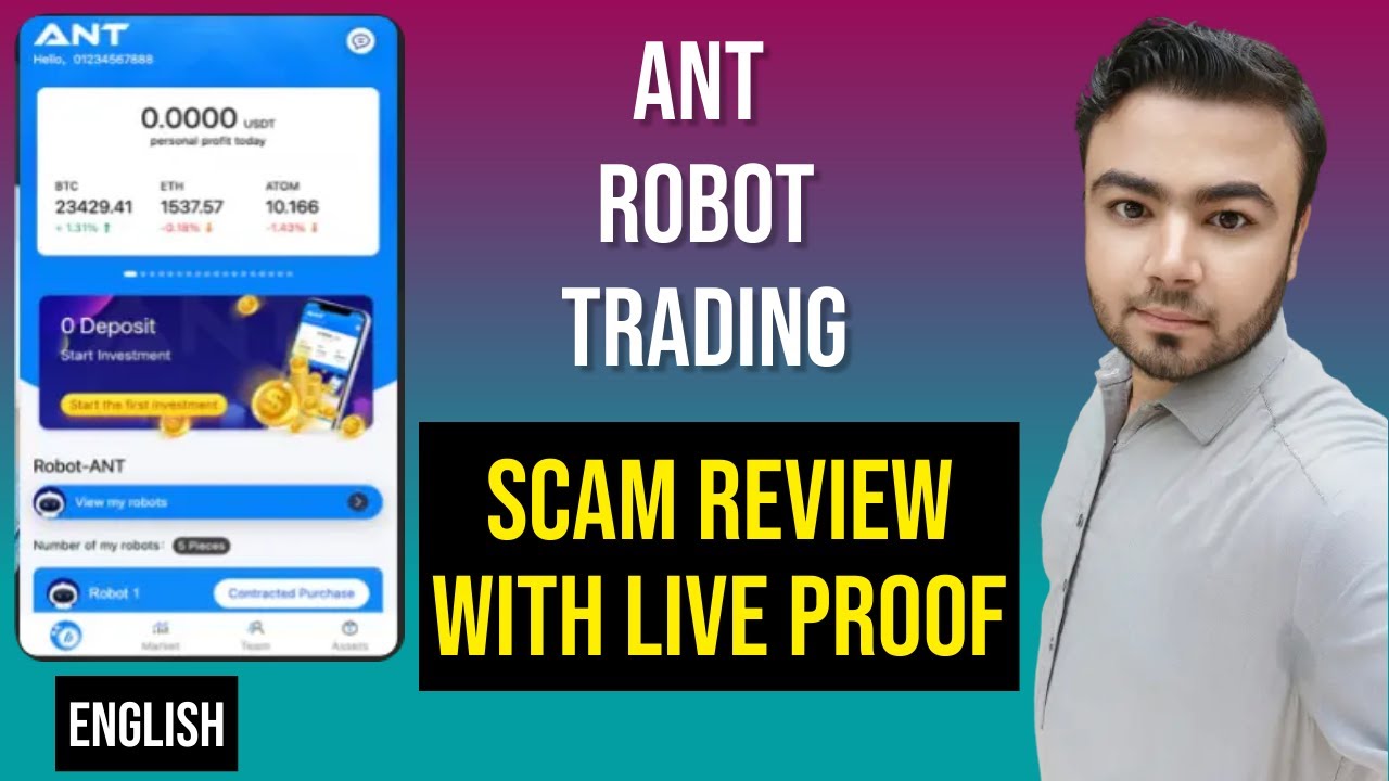 ANT Robot Trading || Scam Review With Live Proof - YouTube