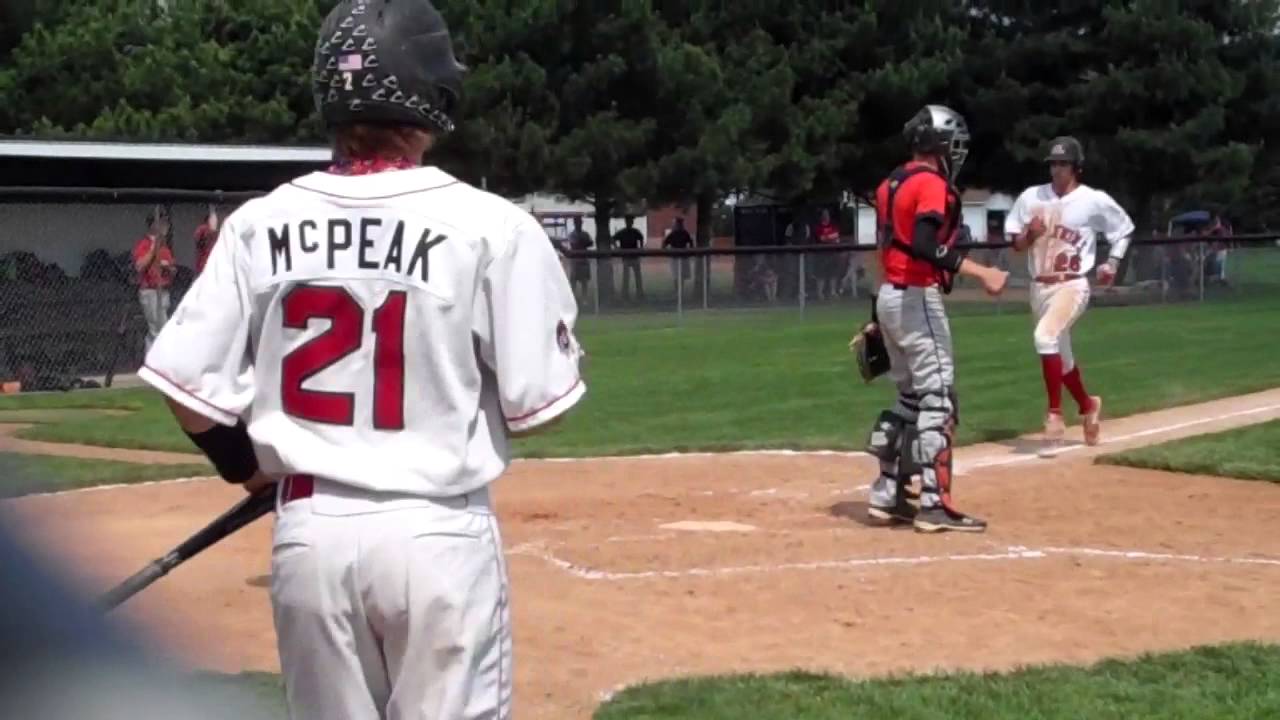 Devin Ryan '18 - 2 RBI singled vs. Newcomerstown in 2015 - YouTube
