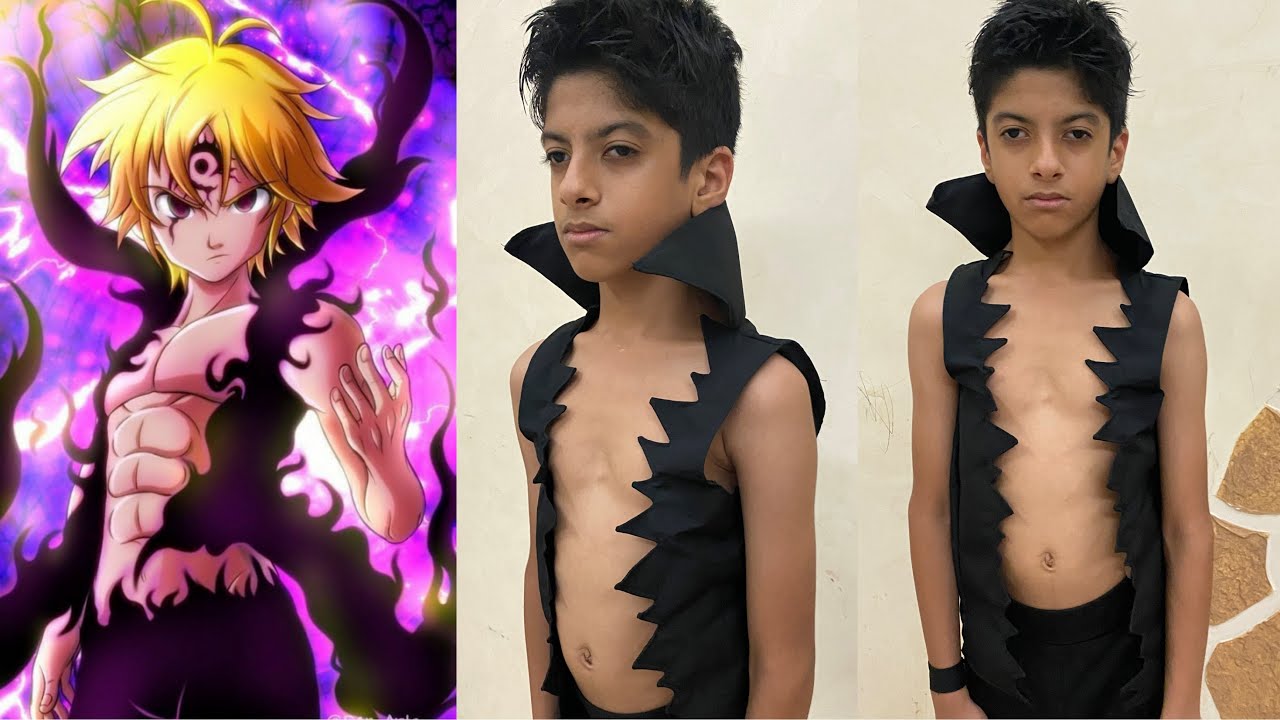 How to make Meliodas costume | Assault Mode | Seven Deadly Sins Anime ...