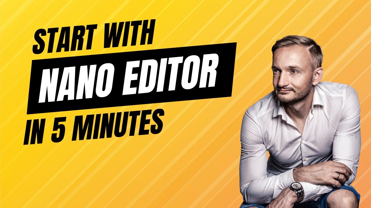 Getting Started with Nano - The Simple Console Text Editor for Everyone ...