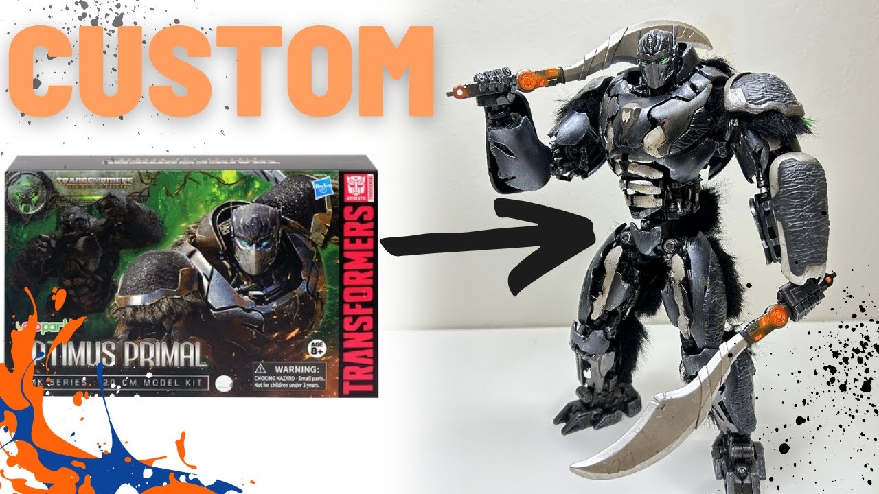 Transformers | Rise of The Beasts | Optimus Primal | Yolopark | Custom ...