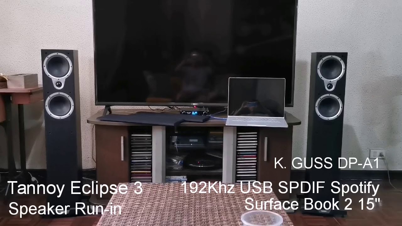 Tannoy Eclipse 3 Break-In - YouTube