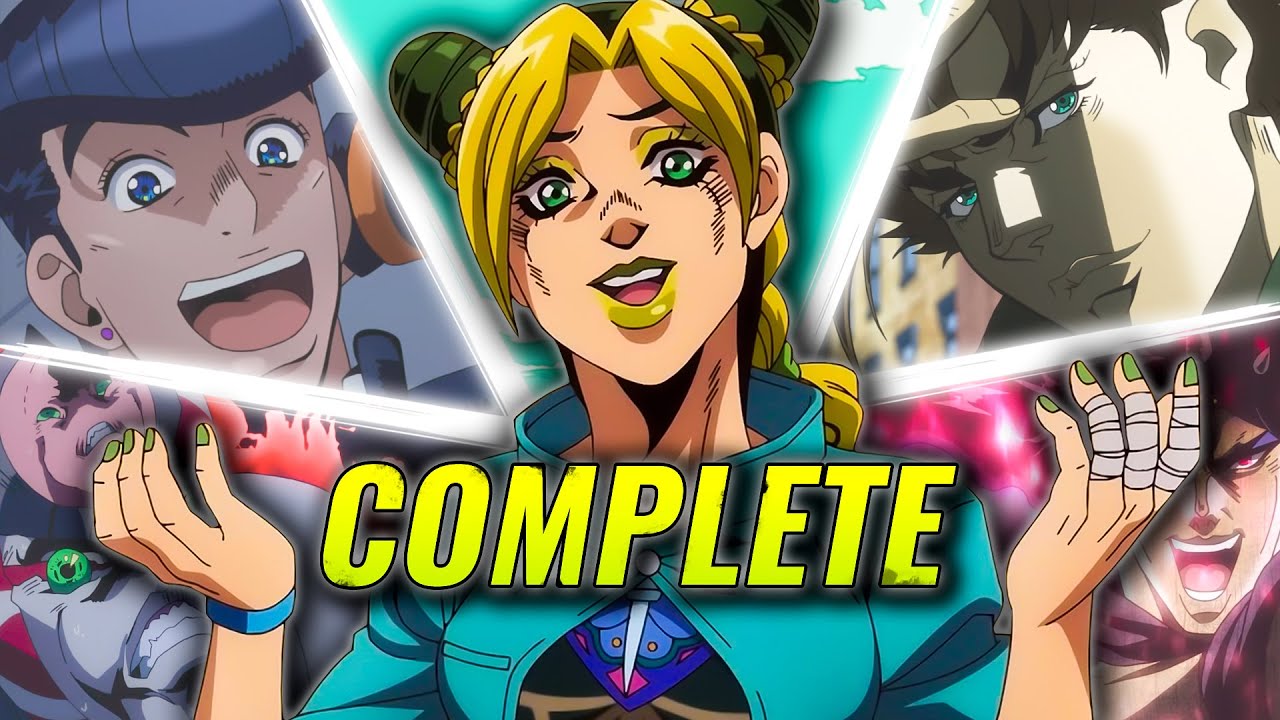 1 Second From Every Episode of JoJo's Bizarre Adventure COMPLETE! - YouTube