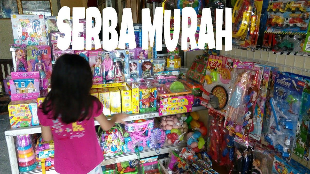 Beli Mainan Murah di Toko Mainan 40 ribu Dapat 3 Mainan - YouTube