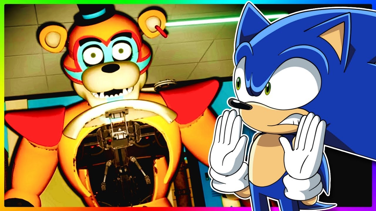 VECTOR IN FNAF SECURITY BREACH?! Sonic Plays Five Nights At Freddy's ...